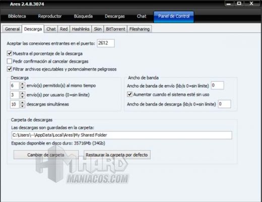 Descargar Ares Gratis para PC | TUTORIAL - Hardmaniacos
