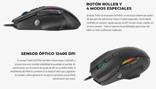 Nuevo ratón MMX de Mars Gaming - Hardmaniacos