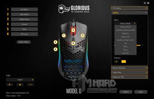 Review Ratón Model O, Ratón Gaming Personalizable - Hardmaniacos