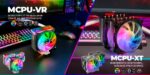 Nuevos disipadores de CPU con iluminación ARGB, el MCPU-VR y el MCPU-XT
