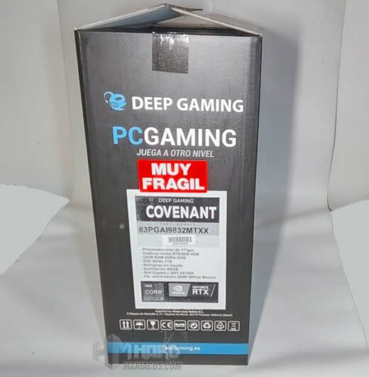 Review PC de sobremesa gaming Deep Gaming Covenant - Hardmaniacos