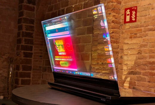 ThinkBook Transparent Display Laptop Concept, el portátil con pantalla ...