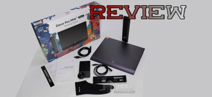 Review Tableta gráfica XPPen Deco Pro MW Gen 2 - Hardmaniacos